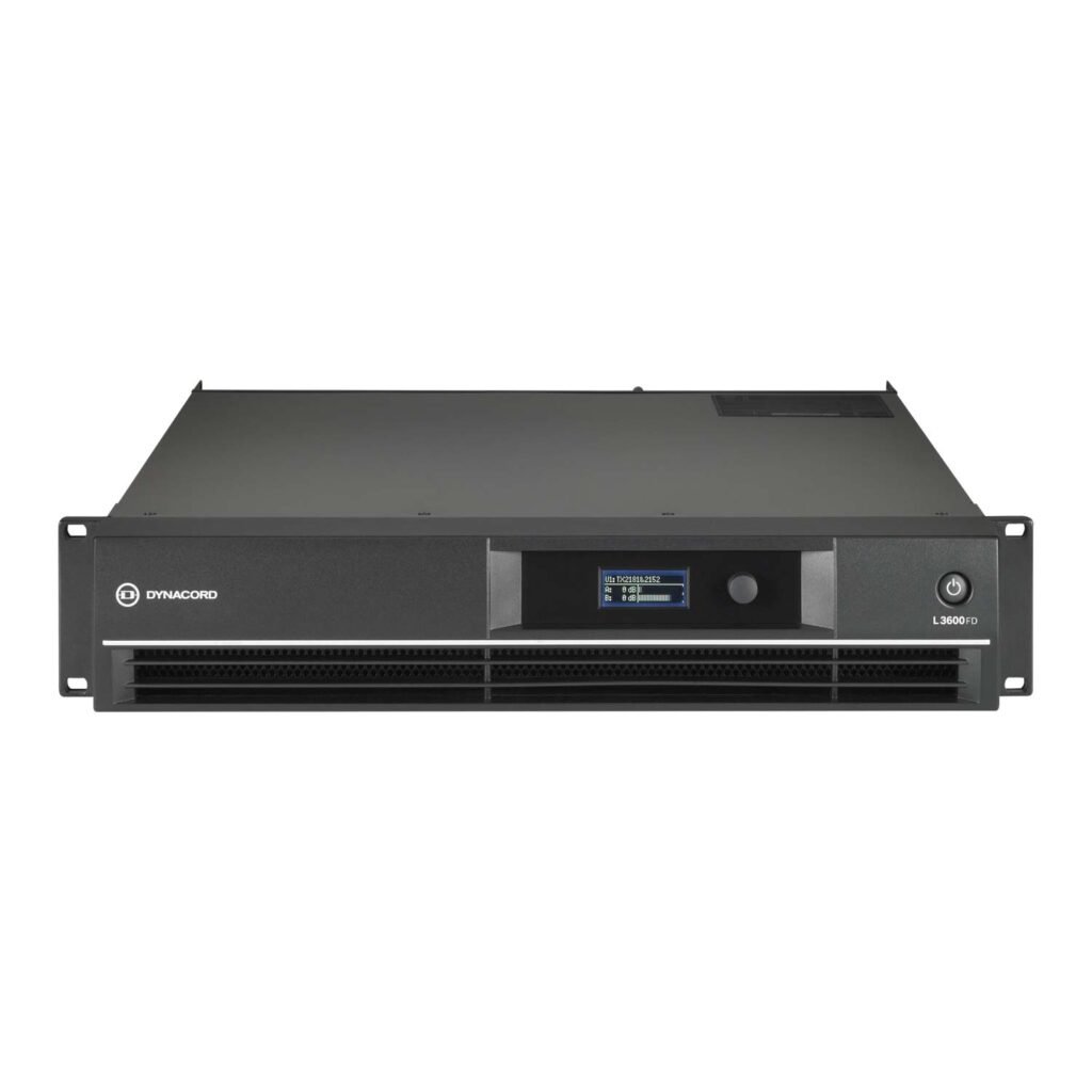 Dynacord L3600FD DSP 2 x 1800W Power Amplifier – Musibell